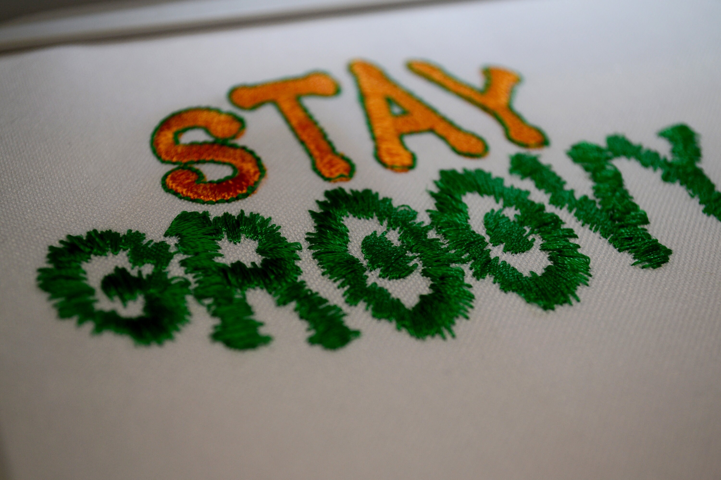 Stay Groovy Embroidery Design Fun Music Font Retro Hippie | Etsy