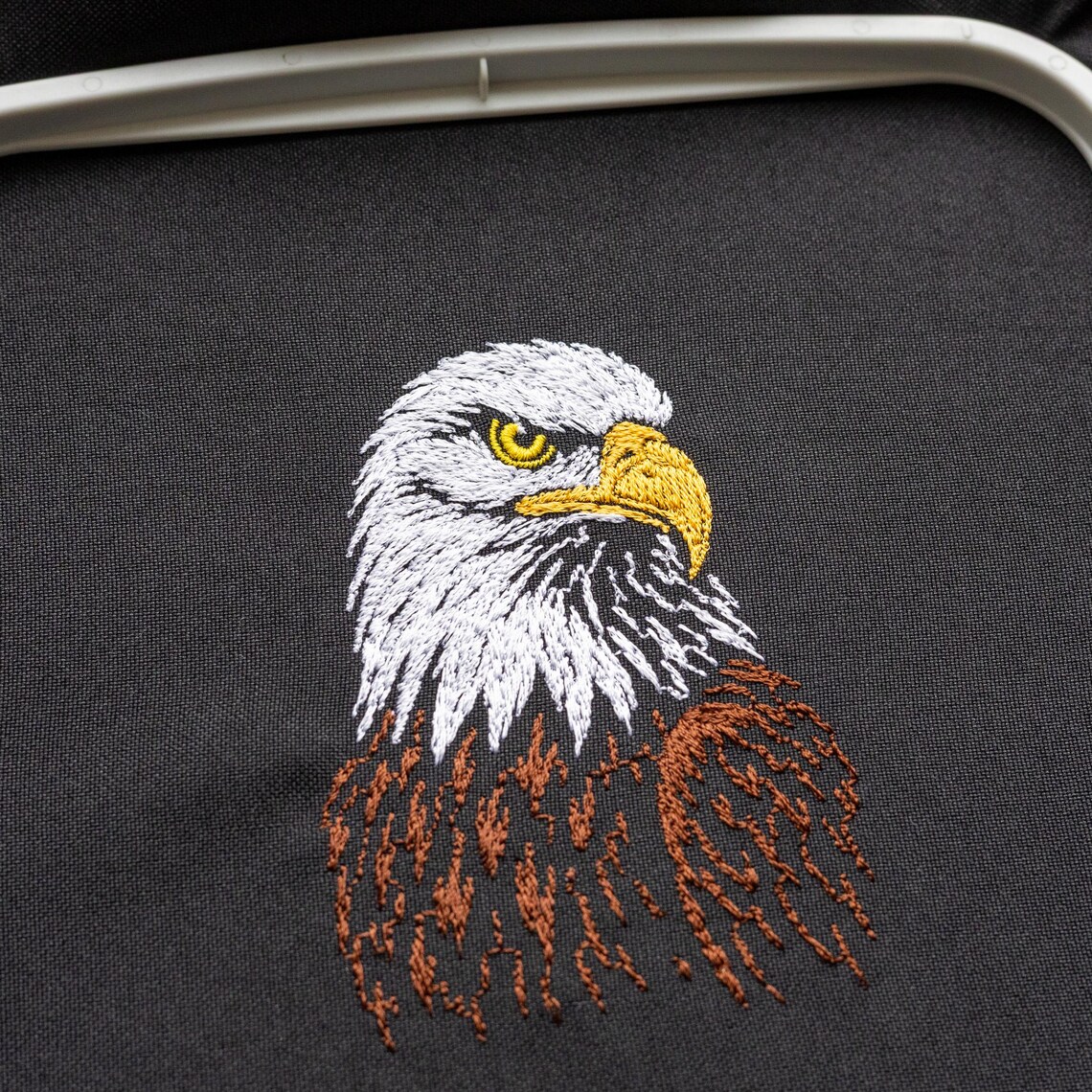 Regal Bald Eagle Embroidery Design, American Wildlife Bird of Prey ...
