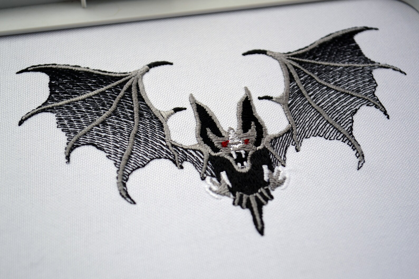 Gothic Embroidery Designs Bundle - Lifelike Creepy Bat, Scorpion, and ...