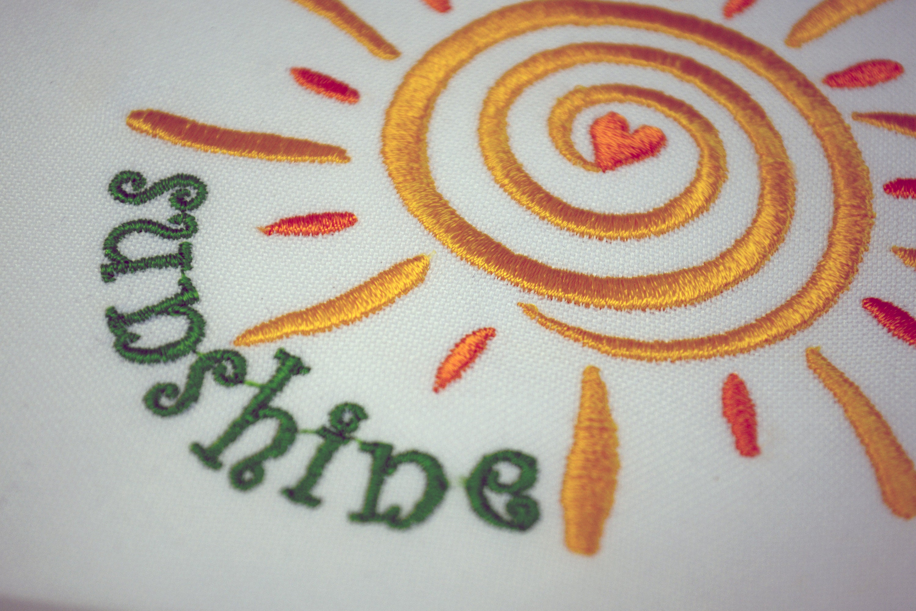 You are My Sunshine Embroidery Design Happy Boho Love Sun | Etsy