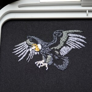 Andean Condor Embroidery Design – Majestic Bird Emblem Pattern, Latin ...