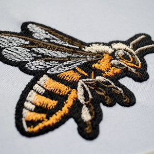 Realistic Honeybee Embroidery Designs Bundle - Lifelike Bee Art on ...