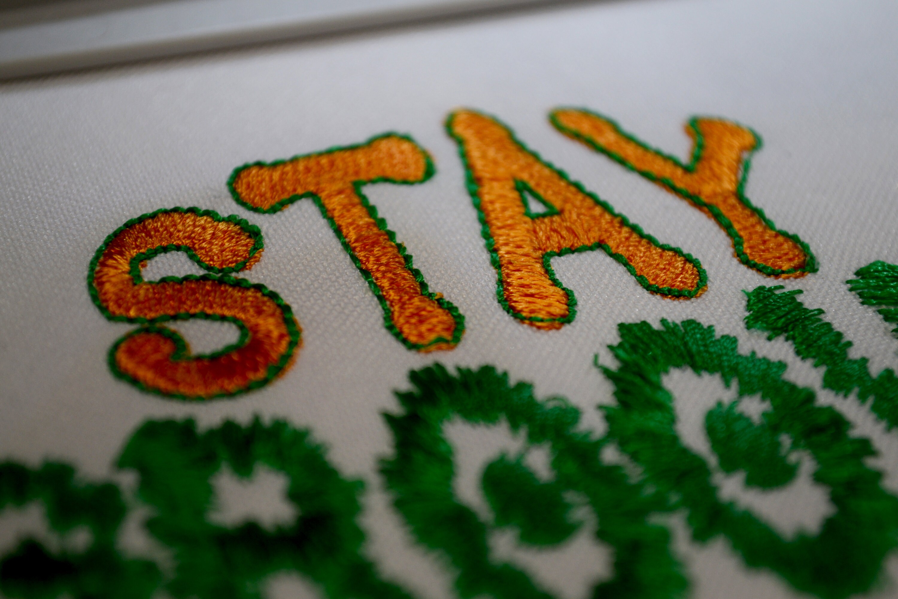 Stay Groovy Embroidery Design Fun Music Font Retro Hippie | Etsy