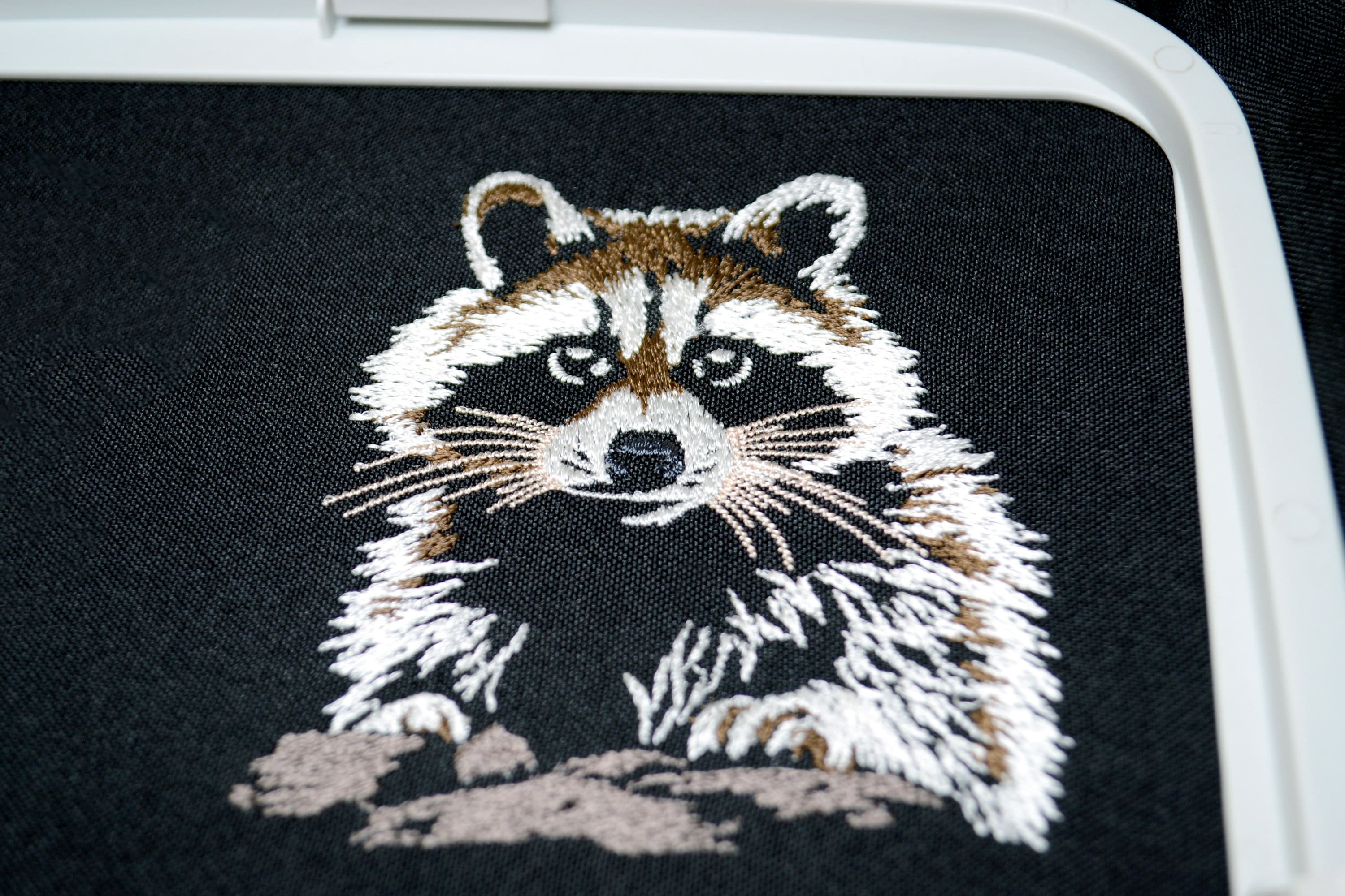 Charming Raccoon Quartet Embroidery Designs Bundle - Cute Night Forest ...
