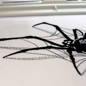 Gothic Halloween Embroidery Designs BUNDLE - Witchy Black Cat, 3D ...