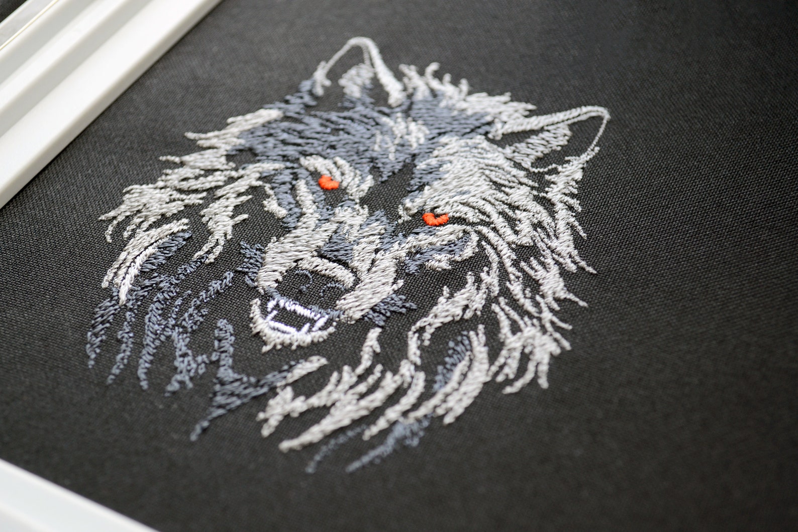 Fierce Mystic Wolf Embroidery Designs Bundle Quick and Fill Stitch ...
