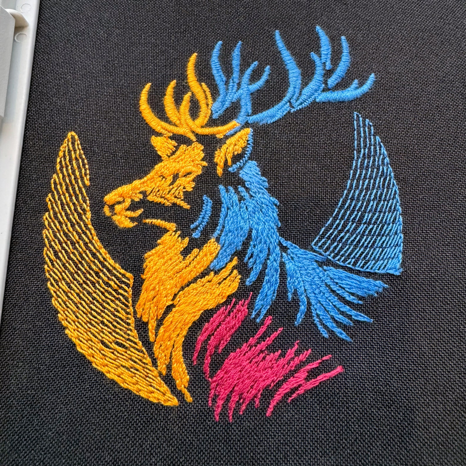 Majestic Deer Embroidery Designs Collection - Realistic Buck Head on ...
