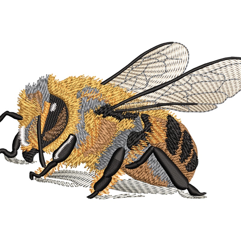 Bee Embroidery - Etsy