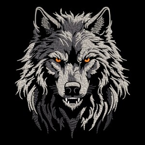 Fierce Mystic Wolf Embroidery Designs Bundle - Quick and Fill Stitch ...