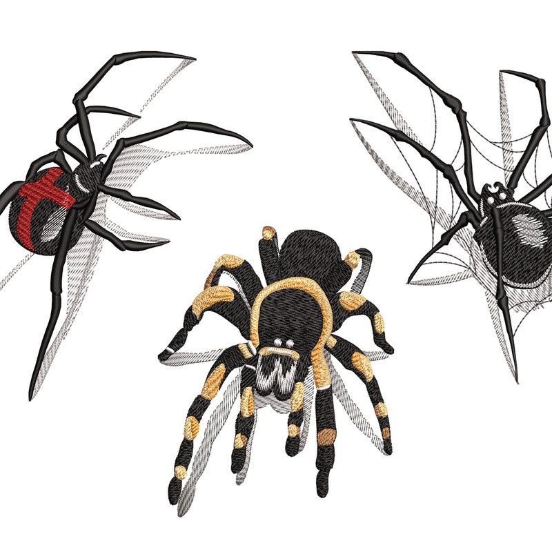 Spider Embroidery - Etsy