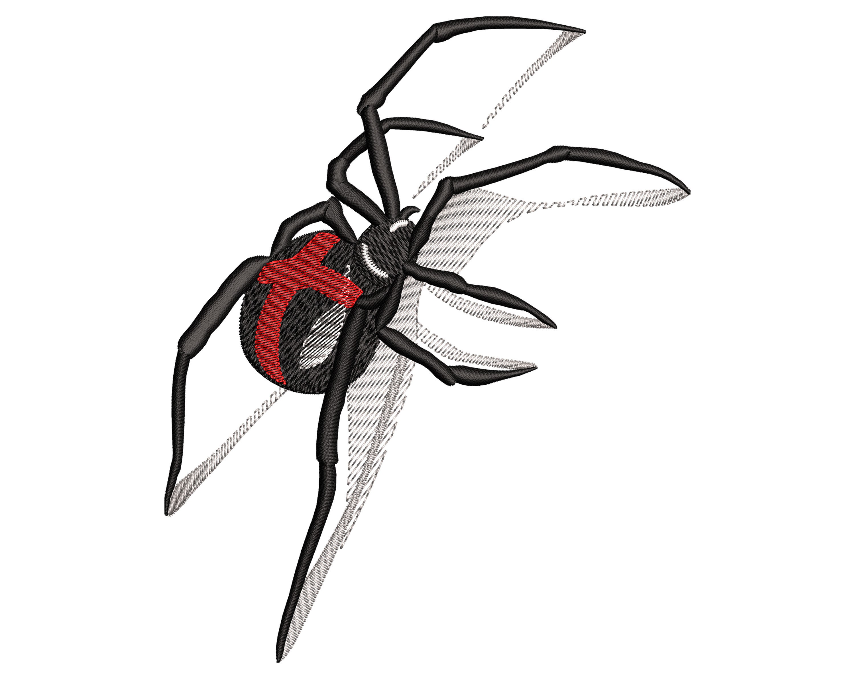 Four Spiders Embroidery Designs Bundle - Creepy Crawly Spider Patterns ...