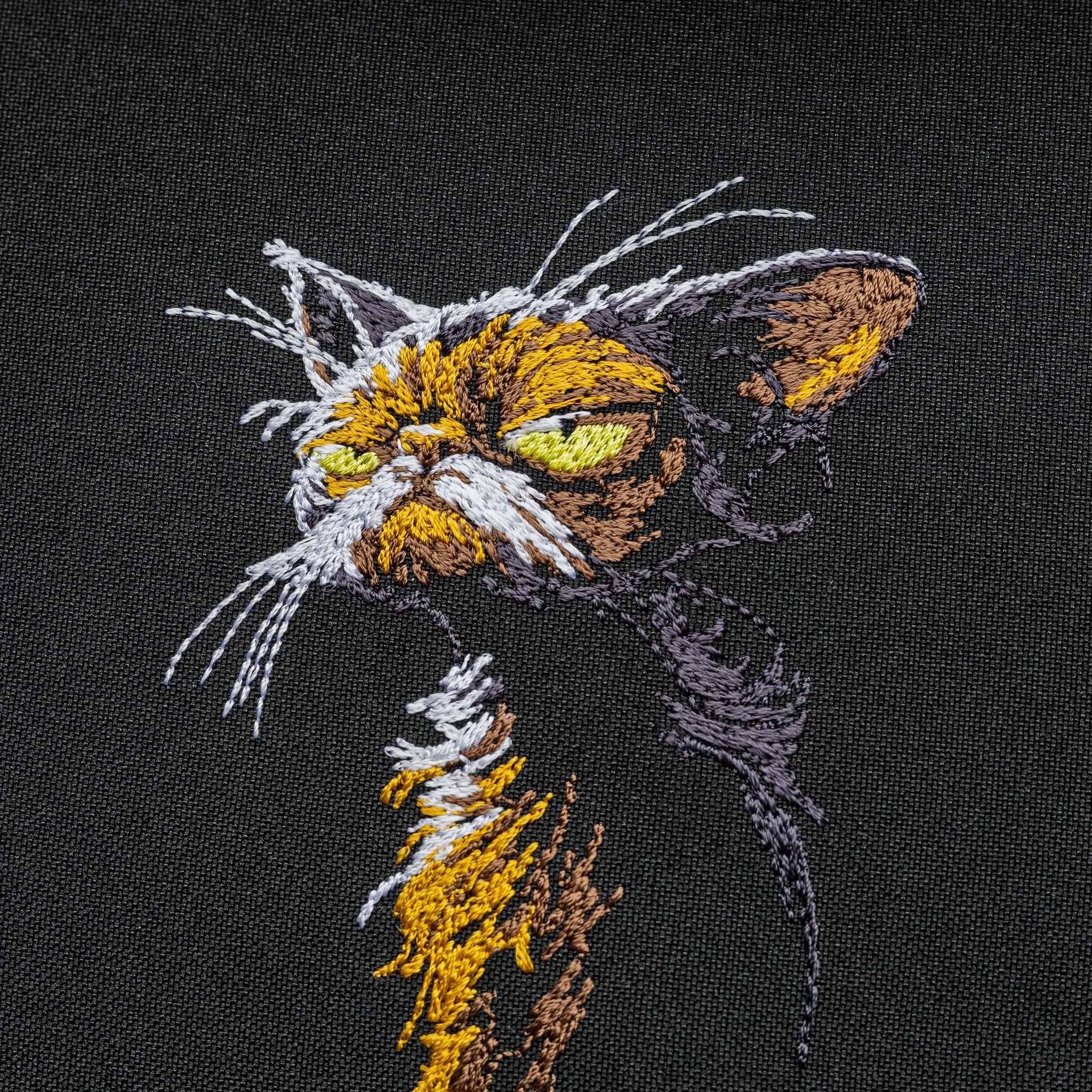 Grumpy Cat Embroidery Design - Funny Feline Machine Pattern - Sassy Pet ...