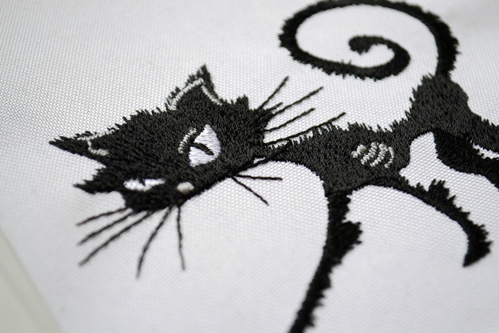 Gothic Halloween Embroidery Designs BUNDLE - Witchy Black Cat, 3D ...