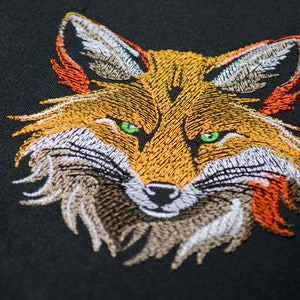 Fox Head Embroidery Designs Bundle, Quick and Fill Stitch Wild Animal ...