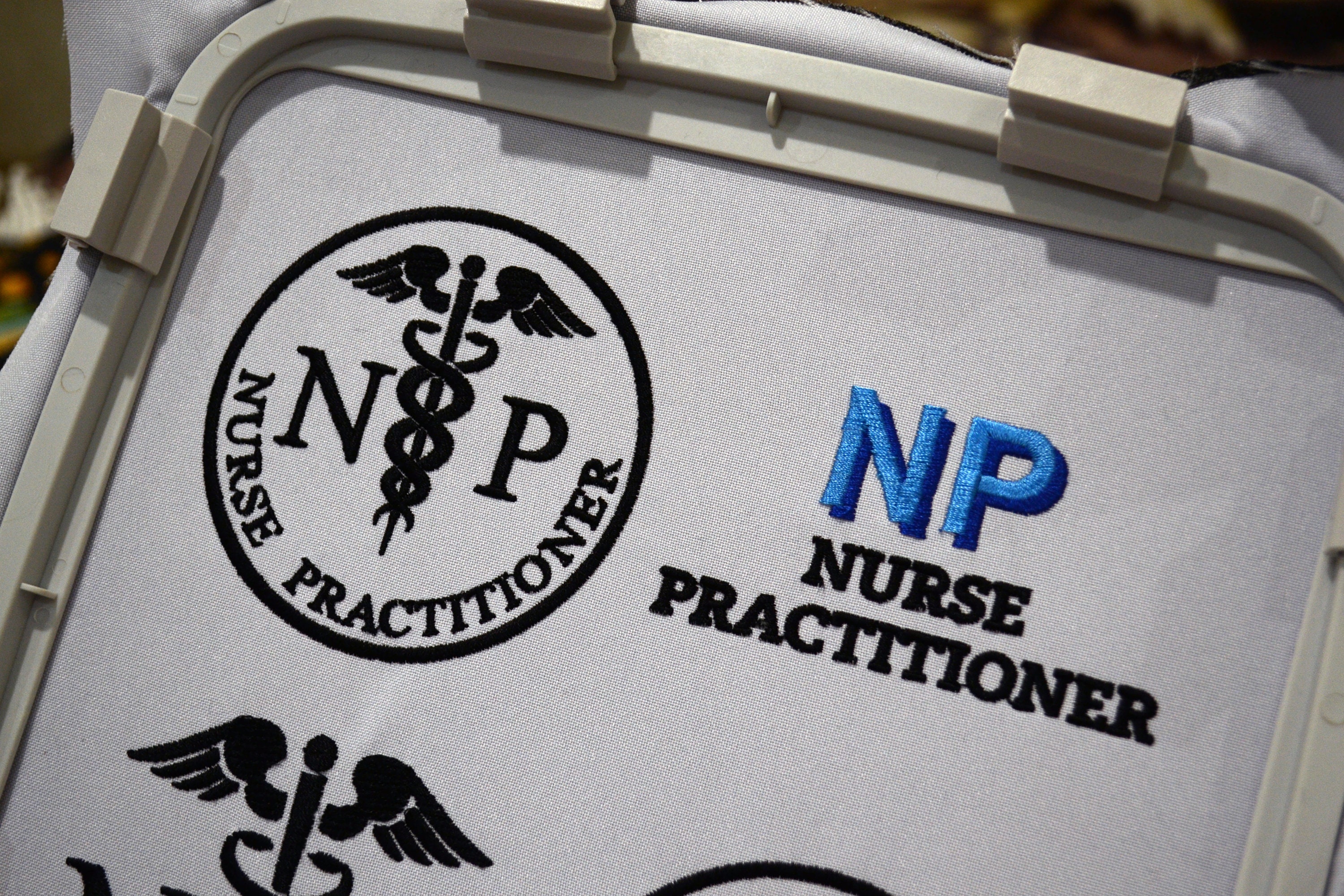Nurse Practitioner Embroidery Design NP Medical Caduceus - Etsy Singapore