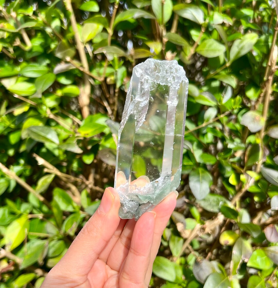 Large Himalayan Clear Quartz With Chlorite Inclusions, Rare Samadhi ...