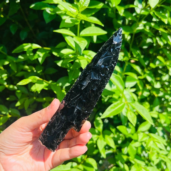 Black Obsidian Knife - Etsy