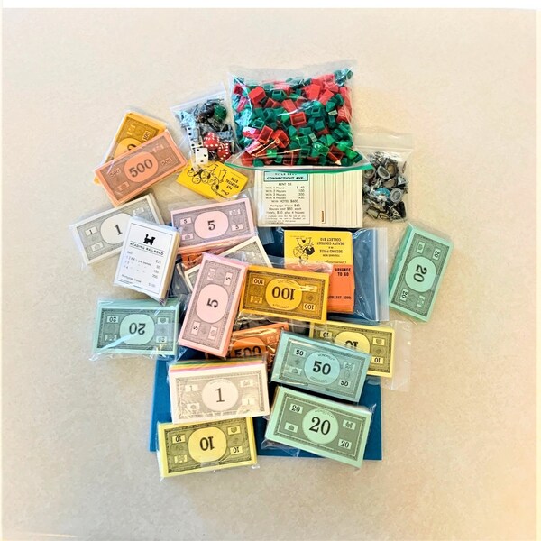 Assorted Board Game Pieces - Etsy