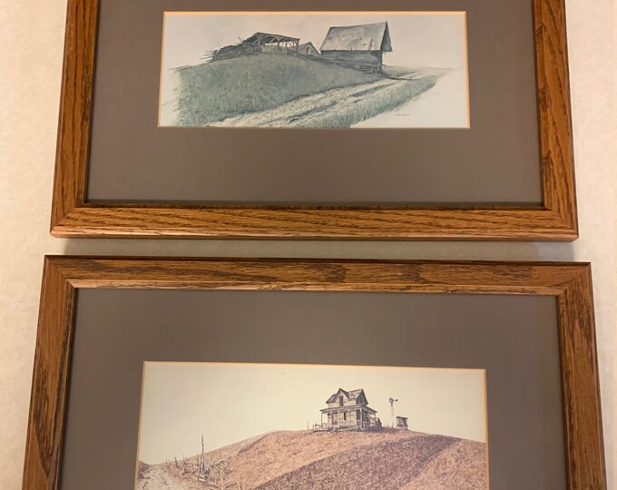 Vintage Ron Woodall Canadian Artist Framed Prints - Framed Art Print ...