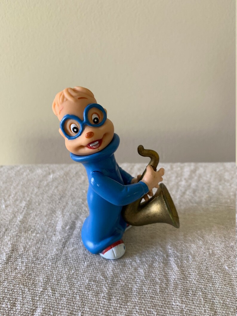 Chipmunks Simon With His Sax PVC - Etsy