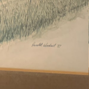 Vintage Ron Woodall Canadian Artist Framed Prints Framed Art | Etsy