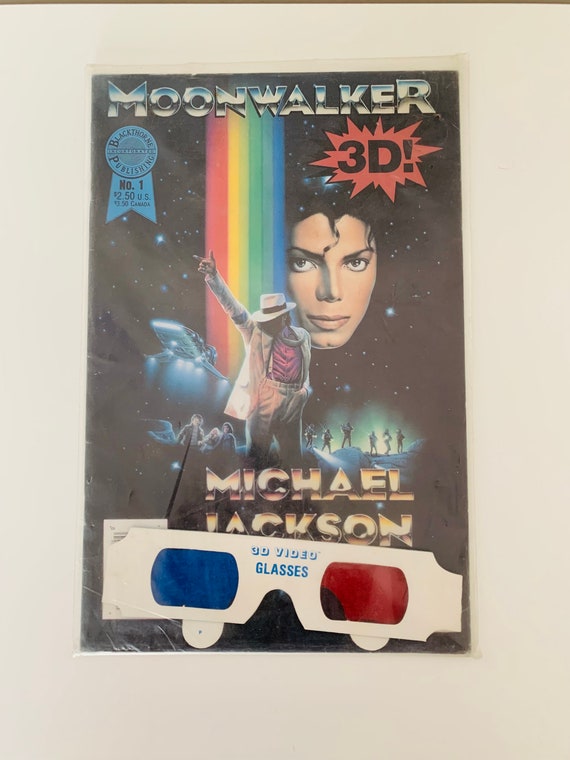 Vintage Michael Jackson Moonwalker Comic 1 Vintage Michael | Etsy