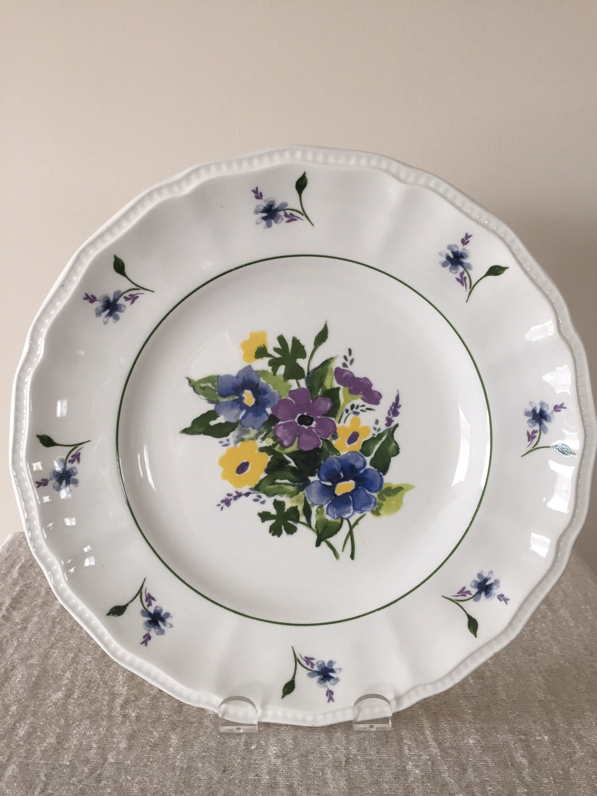 Set of 4 1970's Kensington Staffordshire Ironstone England Provincial ...