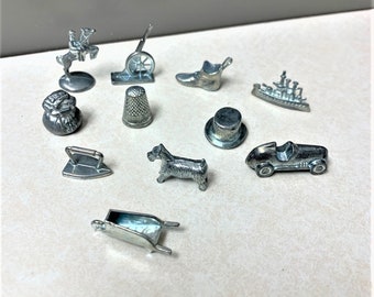 Metal Monopoly Tokens - Etsy