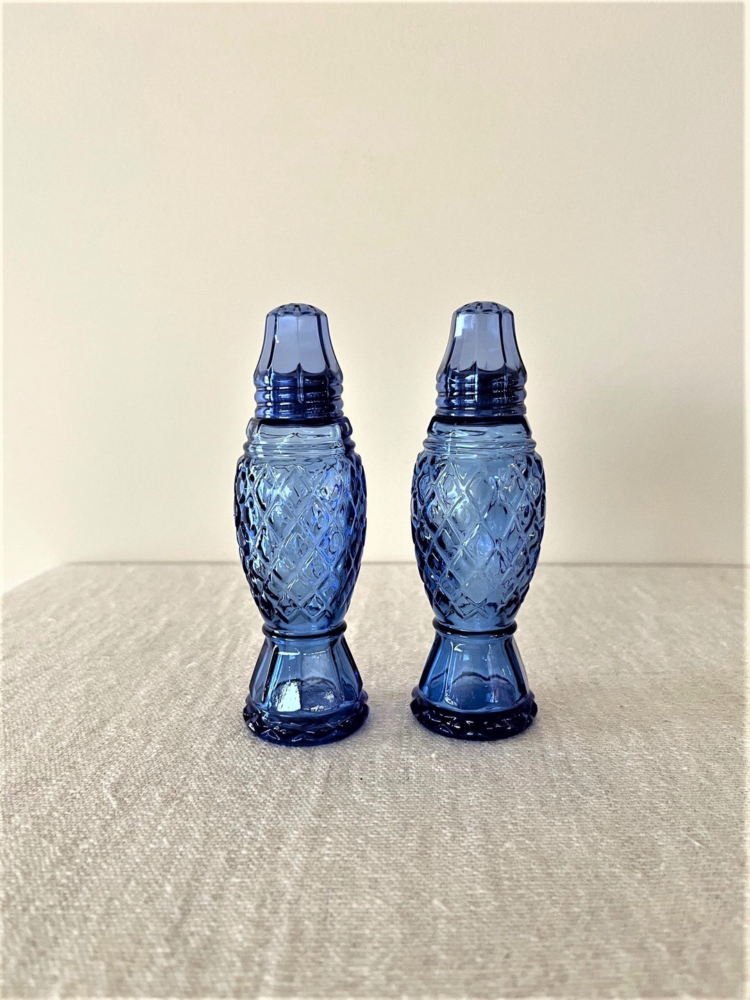 Avon Blue Glass Bottles - Etsy