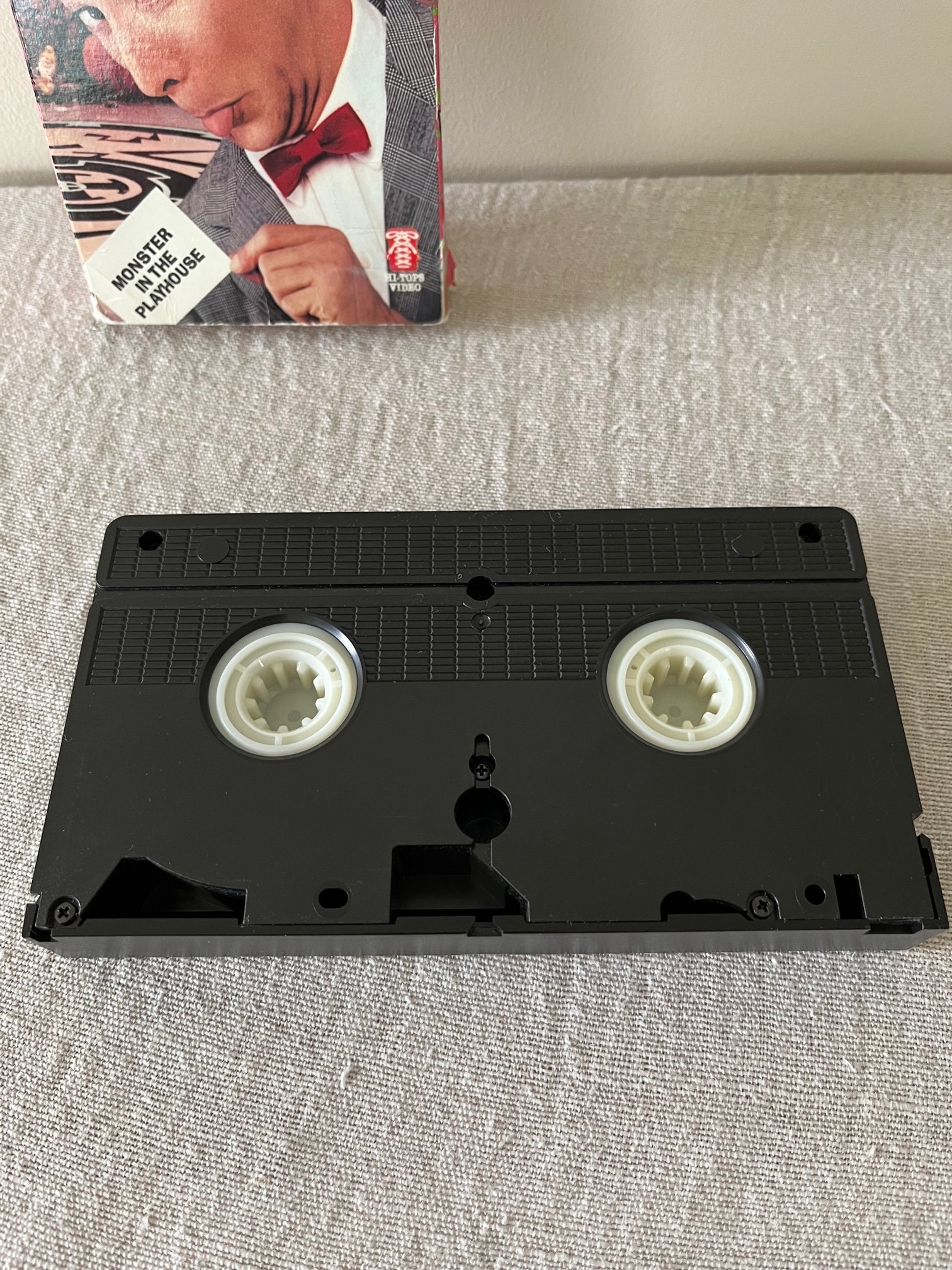 Vhs-pee-wee's Playhouse Vhs-monster in the House Tape-used - Etsy Hong Kong