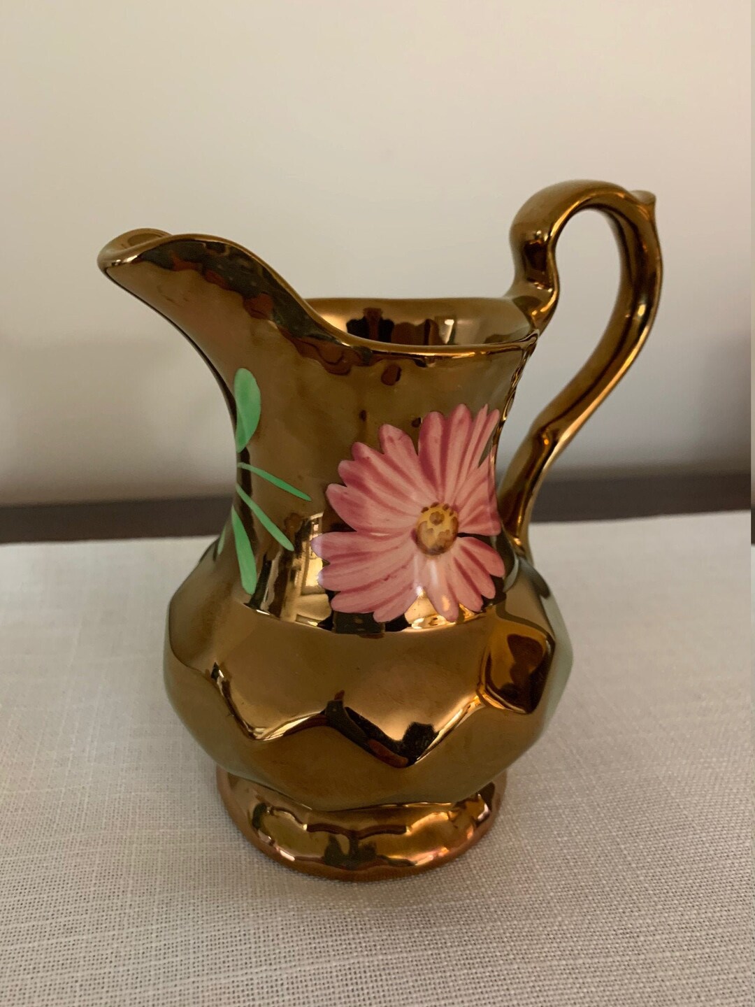 Wade Copper Luster Cream Pitcher Copper Pitcher Vintage - Etsy