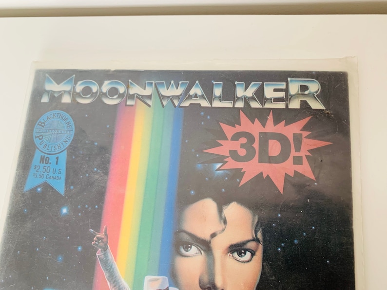 Vintage Michael Jackson Moonwalker Comic #1 - Vintage Michael Jackson ...