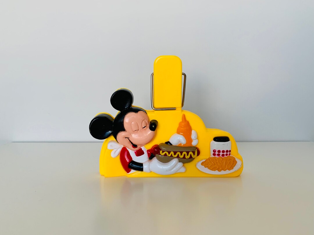 Vintage Hoan Walt Disney Mickey Mouse Disney Chip Bag Clip Vintage ...