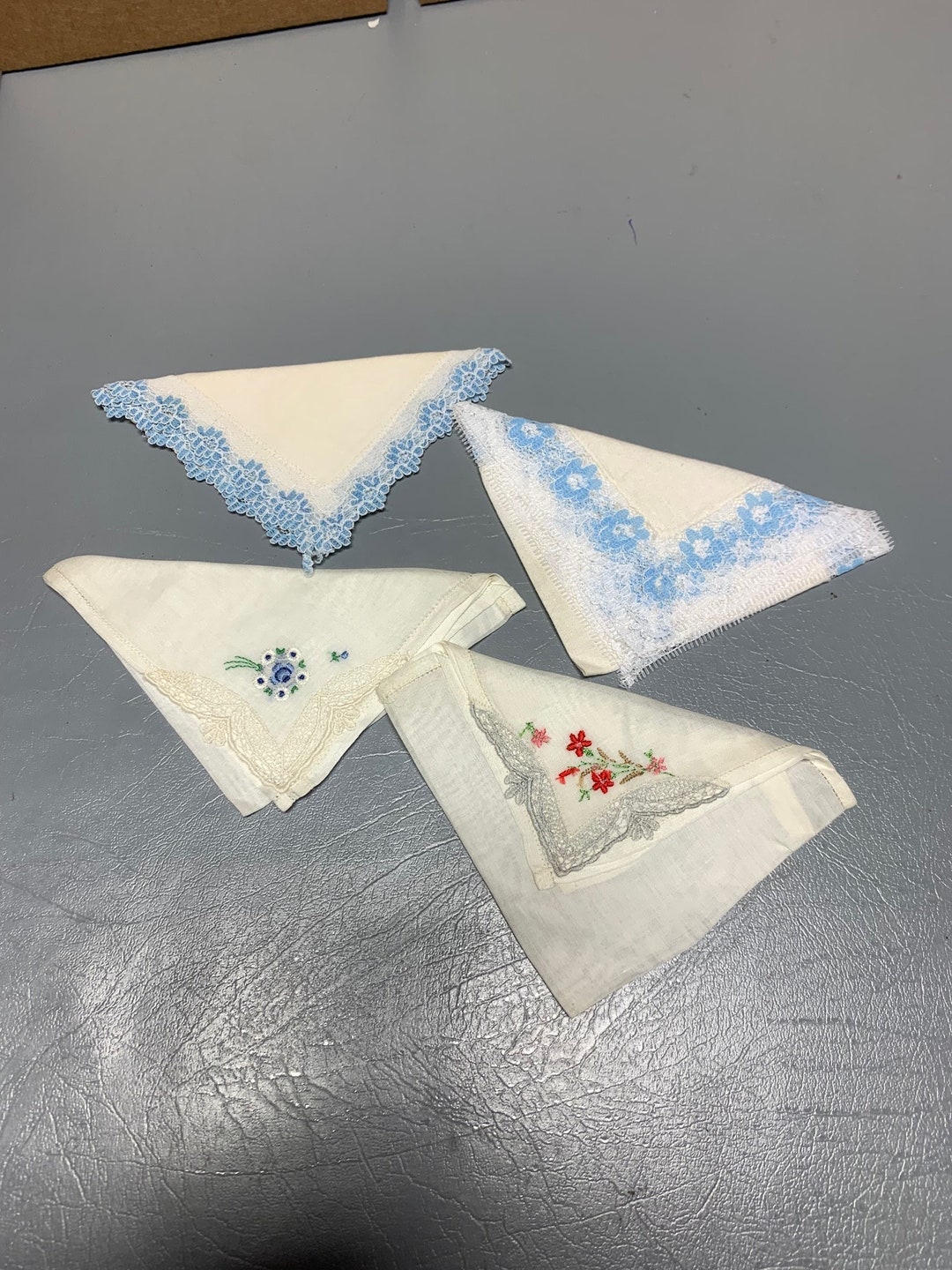 Handkerchiefs Assorted Sizes and Designs - Etsy