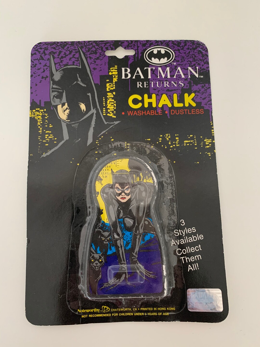 1991 Catwoman Chalk Batman Returns Movie Catwoman Toys - Etsy