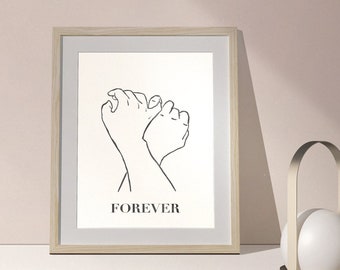 Together Line Art - Etsy