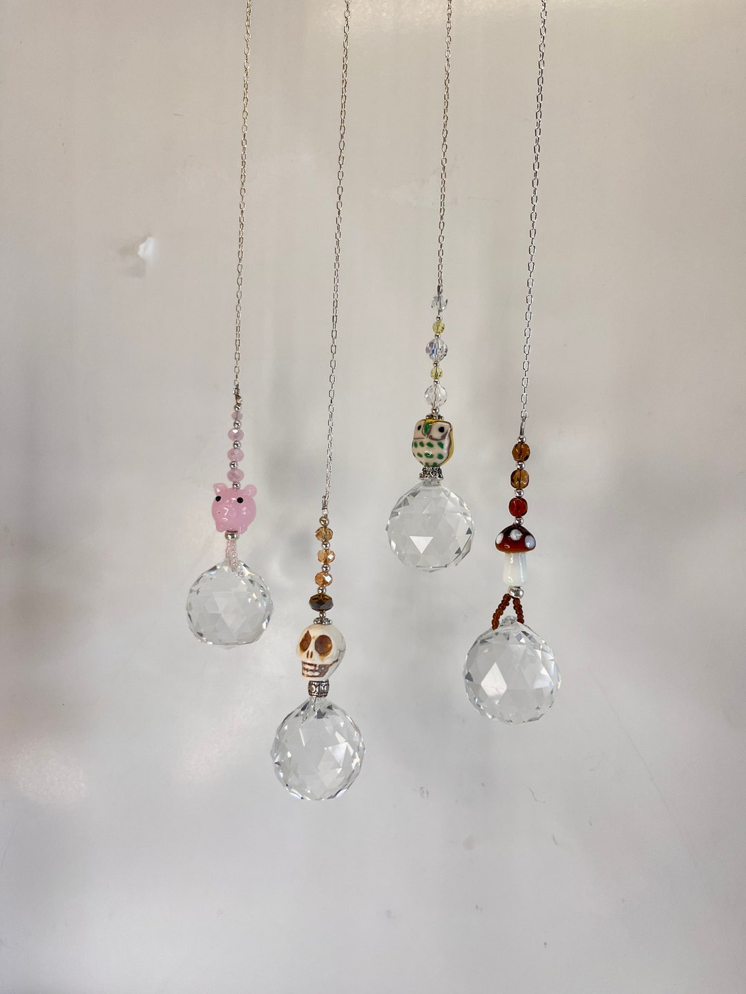 Crystal Sun Catchers, Window Hanging Décor, Rainbow Makers, Prisms - Etsy