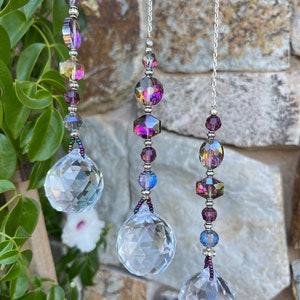 Crystal Sun Catcher, Window Rainbow Makers, Prism, Boho, Car Charm, New ...
