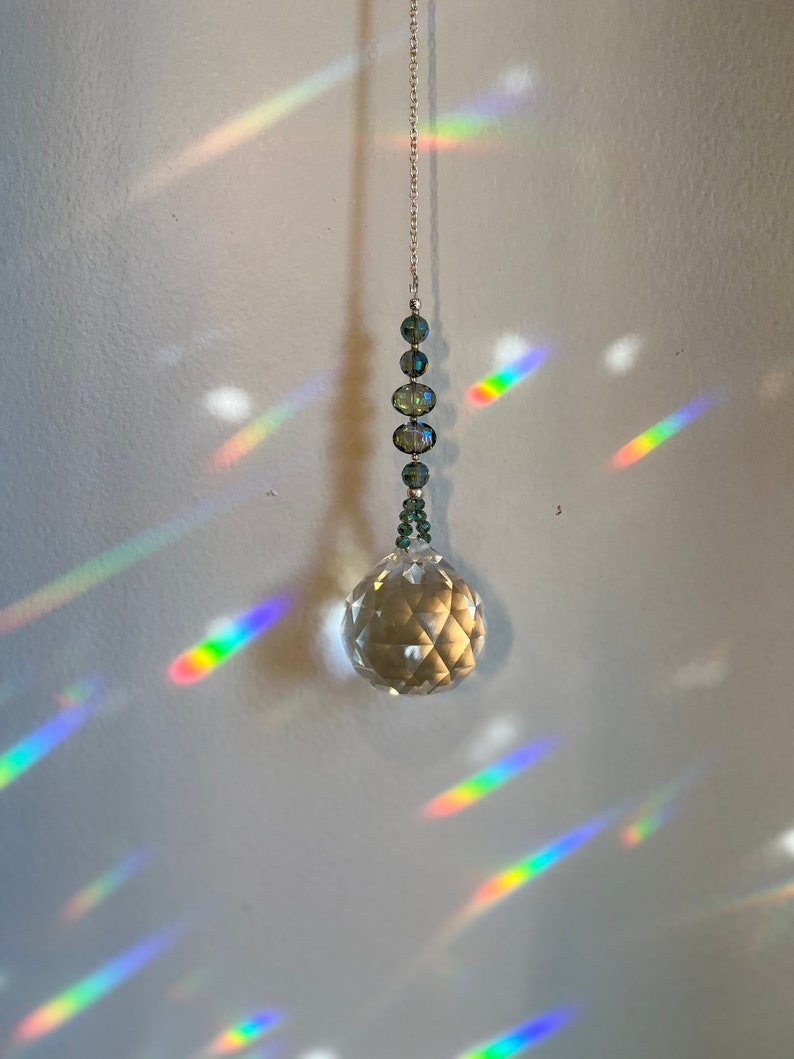 Crystal Sun Catcher Rainbow Maker Prisms Home Decor - Etsy