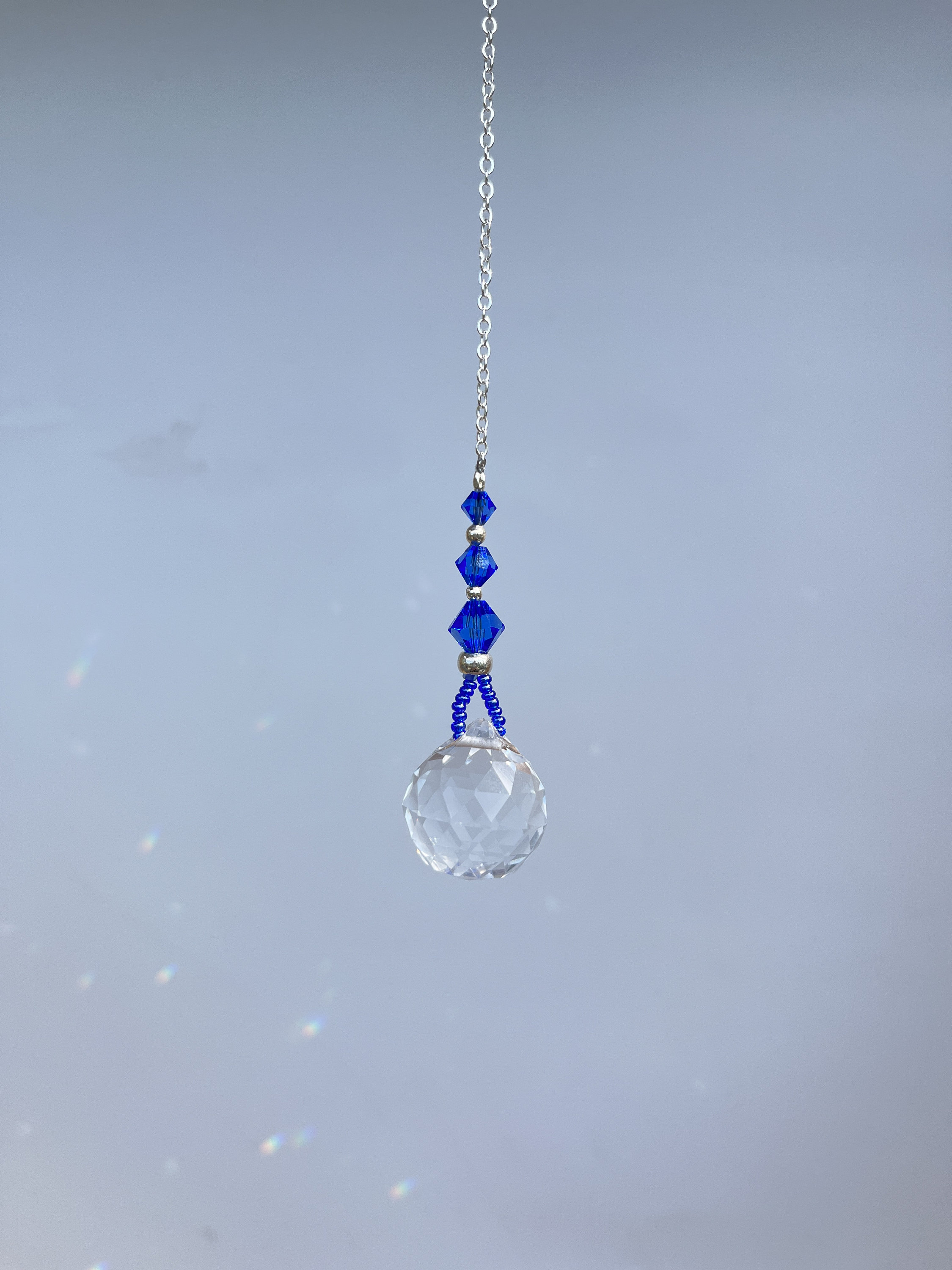 September Birthstone, Sapphire, Crystal Sun Catchers, Window Rainbow ...