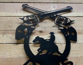 Western Monogram - Etsy