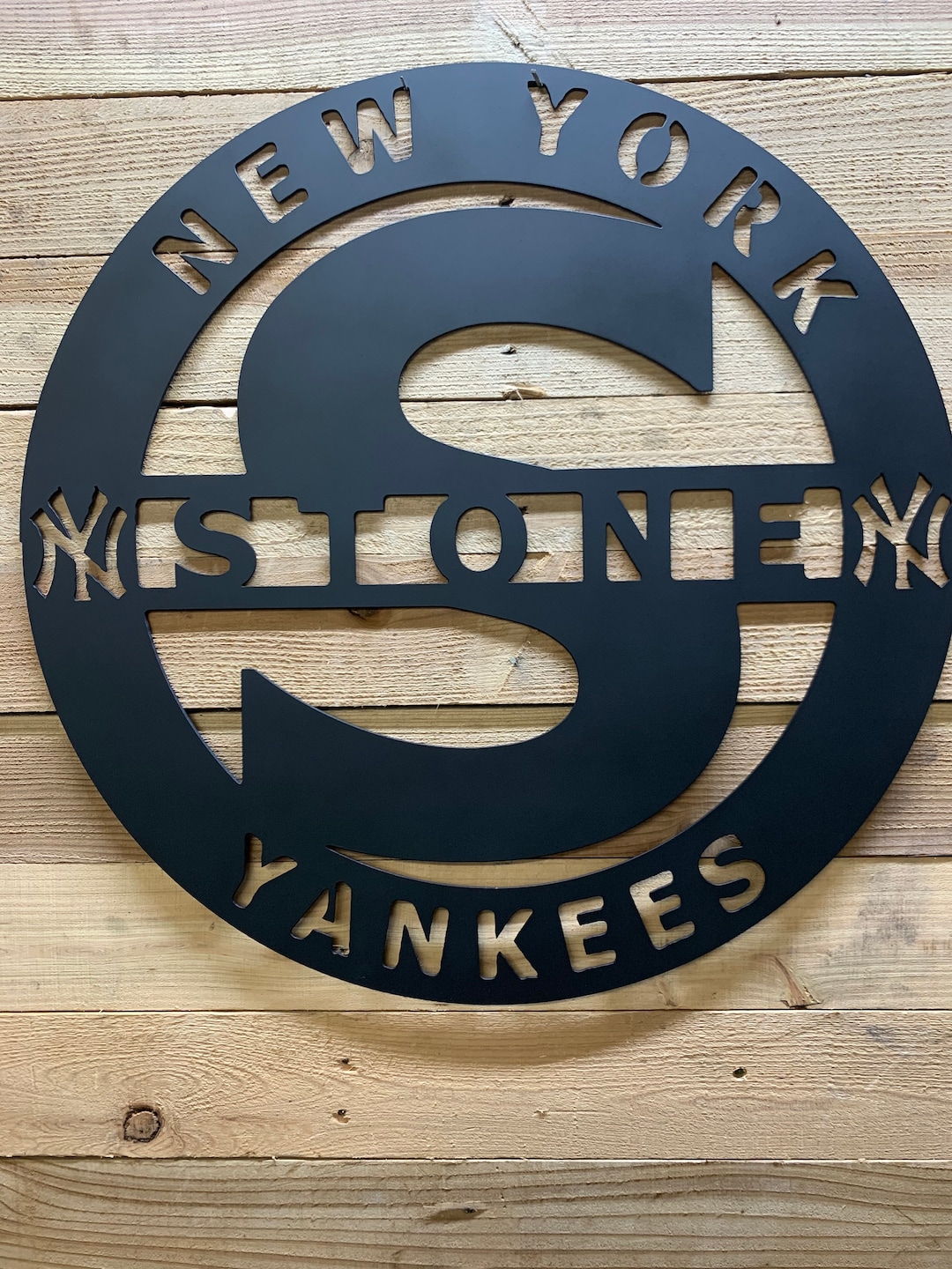 New York Yankees Personalized Sign - Etsy