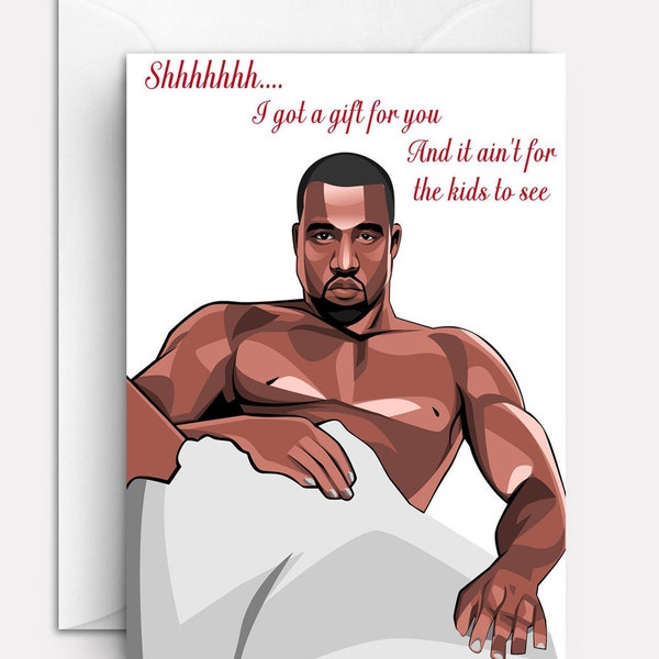 Kanye West Card - Etsy UK