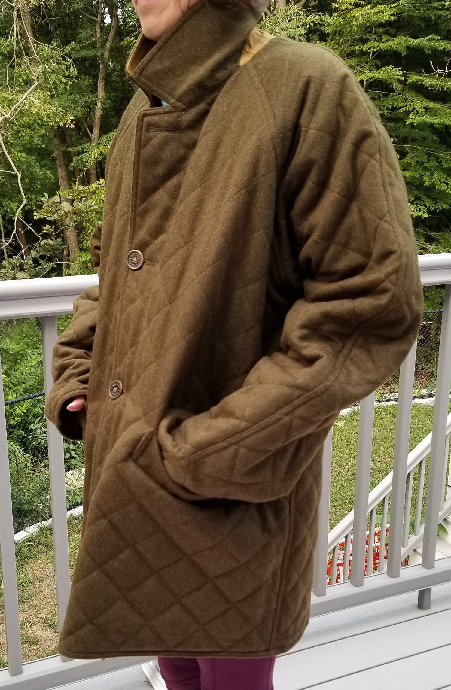 Reversible Barn Coat by Holland & Holland Men’s Reversible Wax Coated ...