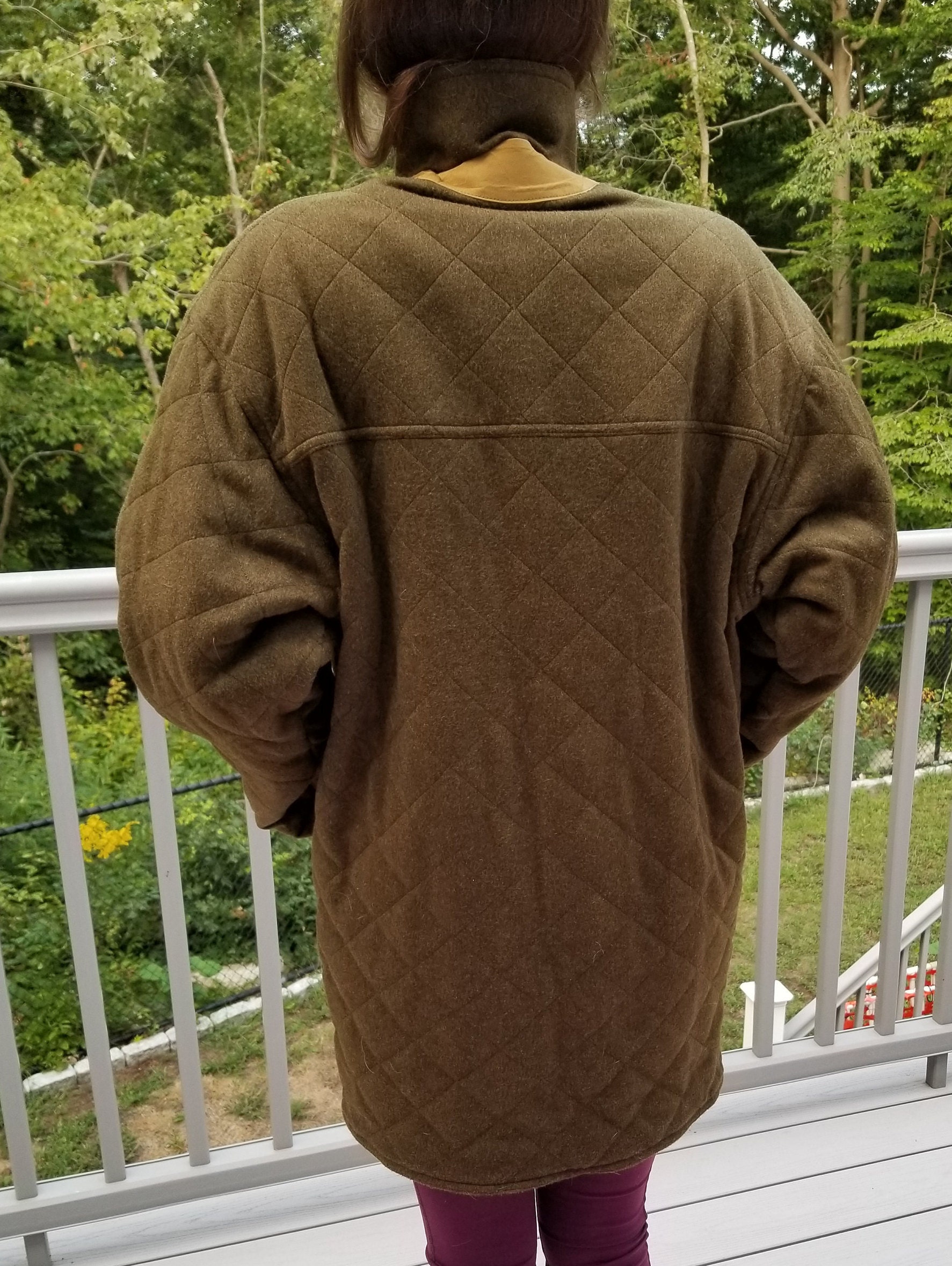 Reversible Barn Coat by Holland & Holland Men’s Reversible Wax Coated ...