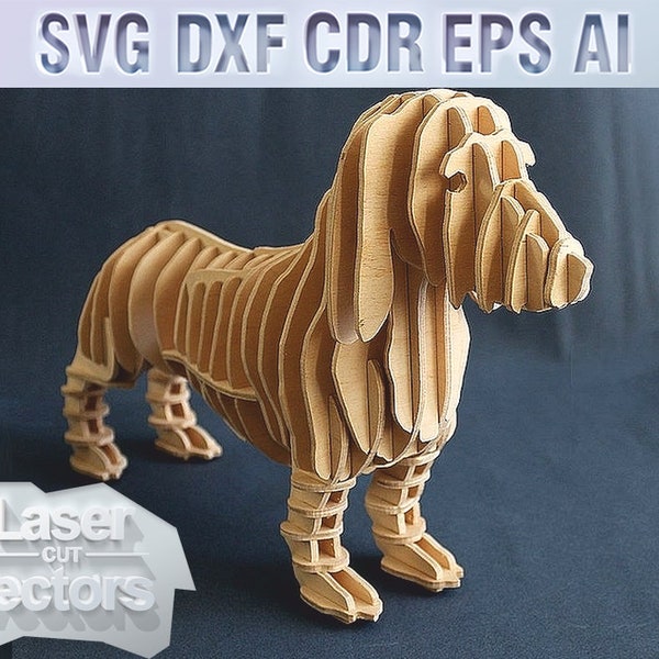 Laser Cut Files of Dogs - Etsy