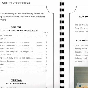 Whirlies and Whirligigs, Handcrafted Illustrated Book: How to Make - Etsy