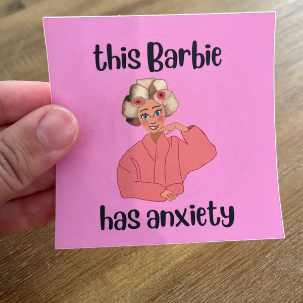 Barbie Anxiety - Etsy