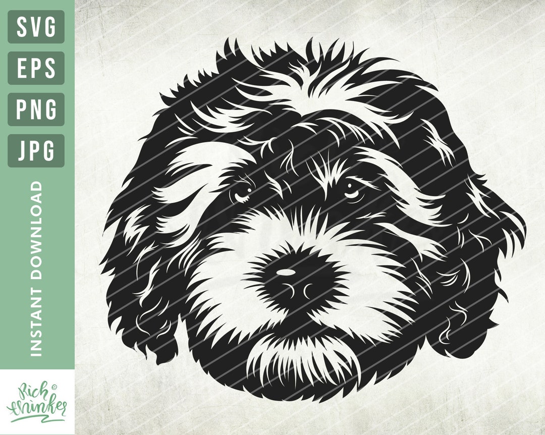 Shih Tzu Dog Svg, Cute Dog Svg, Shih Tzu Svg, Dog Head Svg, Cute Puppy ...