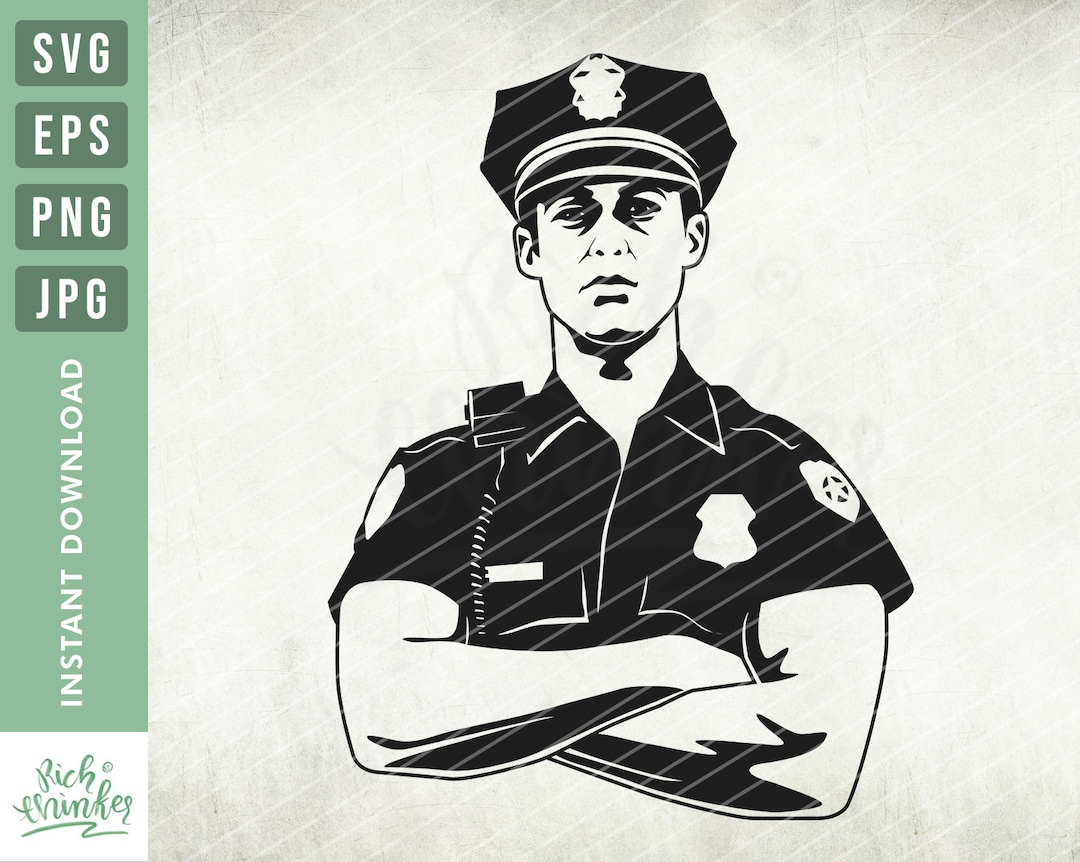 Police Officer Svg, Policeman Svg,dad Cop Svg. NYPD Officer Svg, Vector ...